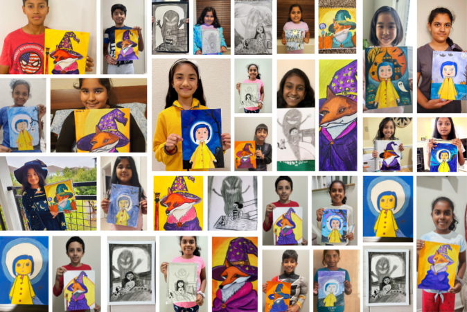 ?Halloween Art Contest for Kids 2024! - Online Art Classes - Nimmy's Art